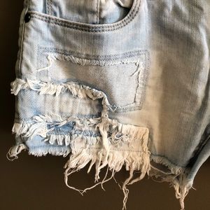Blank NYC | Shorts | Blank Nyc Bleach Wash Distressed Denim Jean Shorts ...